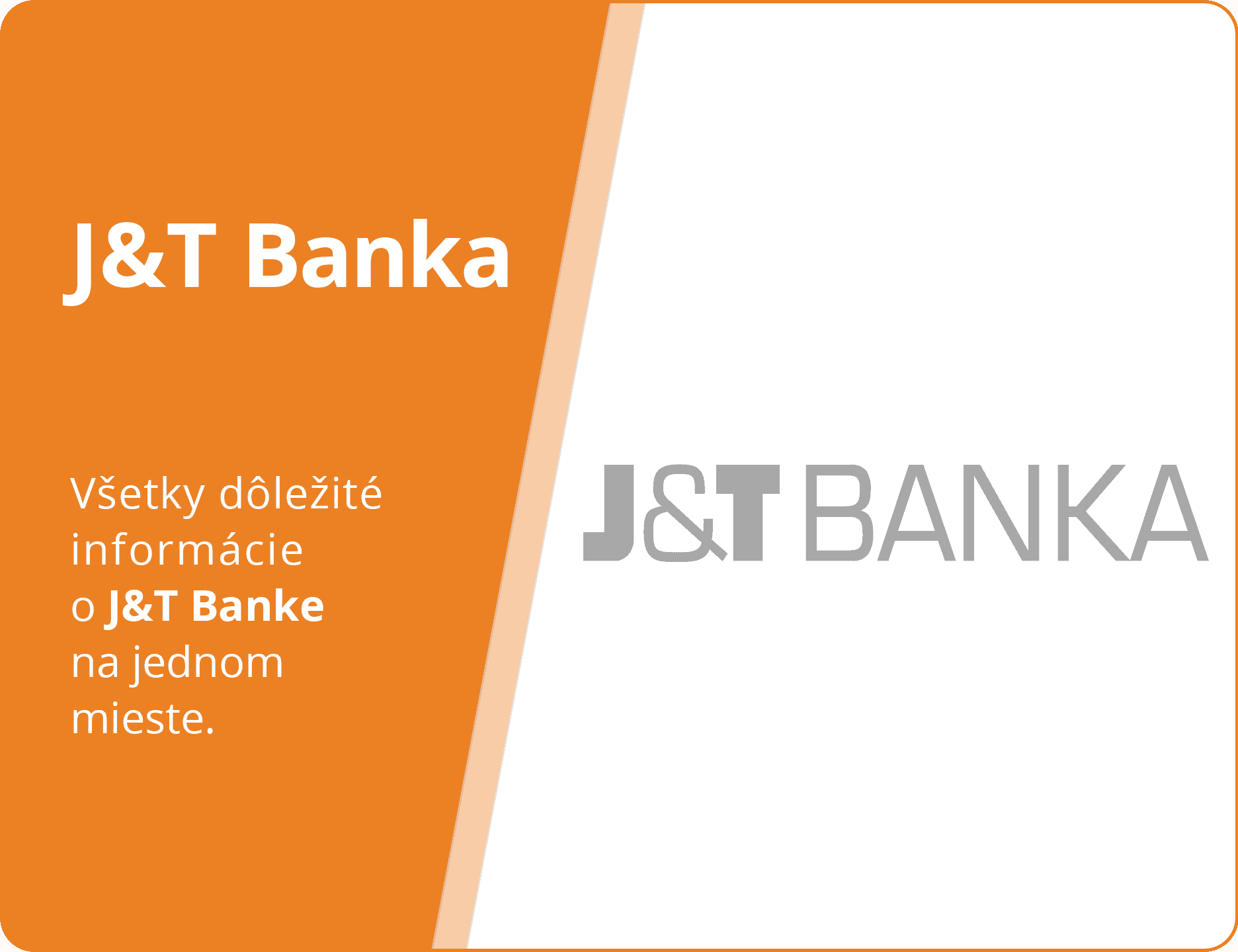 J&T BANKA - FinGO.sk